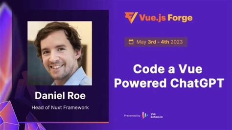 vue js developers on linkedin episode 3 code a vue powered chatgpt by daniel roe vue js forge