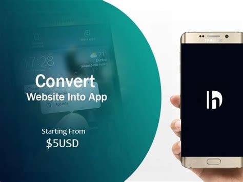 to convert website into android app upwork