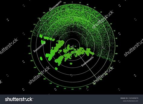 Sonar Screen On Grid Radar Vector Image Of Backgrounds Radar Screen