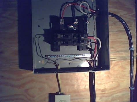 Sub Panel Installed DIY Home Improvement Forum