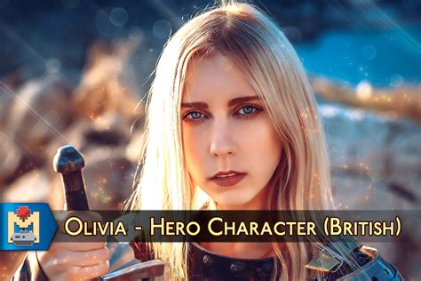 Olivia British Hero Character Voice Pack Voices Sound Fx Unity Asset Store