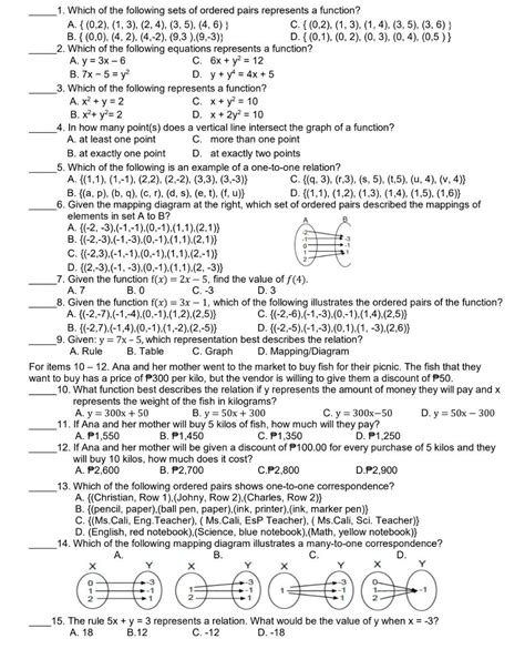 Solved Which Of The Following Sets Of Ordered Pairs Chegg
