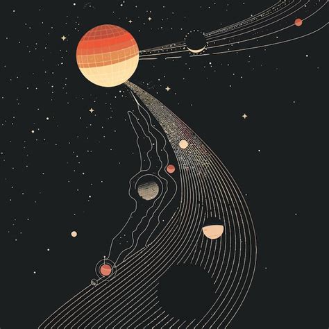 Premium Vector Planetsthatorbitthesunastronomyeducational