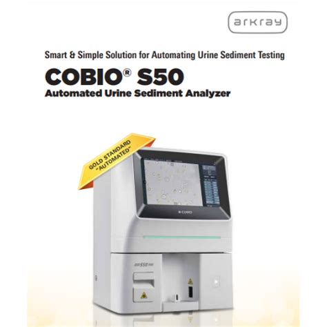 Arkray Cobio S50 Urinalysis Automated Urine Sedliment Analyzers At Best