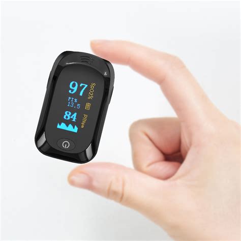 Portable Fingertip Pulse Oximeter Blood Oxygen Sat Vicedeal