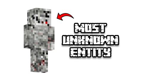 Most Unknown Entity Of Minecraft Minecraft Videos