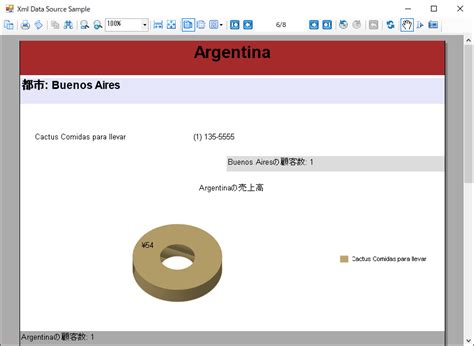 Xmlデータソース サンプル