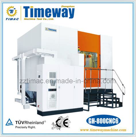 Six Axis Large Scale Cnc Gear Hobbing Machine Gh 800cnc6 China Cnc