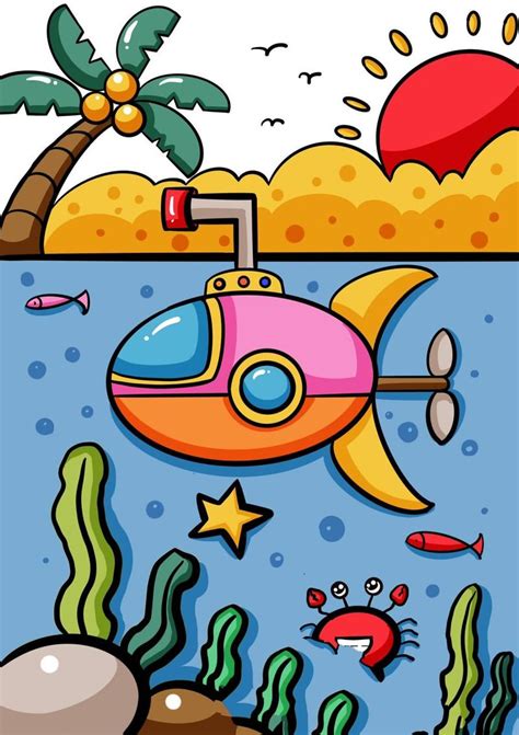 5岁儿童画画大全简单漂亮 采芊迷