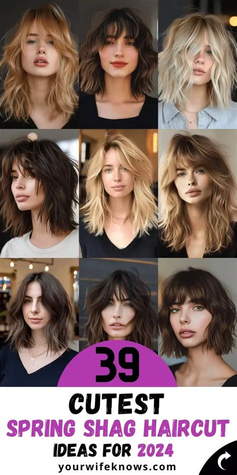39 Spring Shag Haircut Ideas 2024 A Fresh Take On Classic Styles In