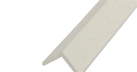 Ash Grey 3 6m Composite Edging Trim 50mm L Shaped