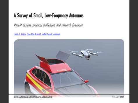 Ieee Antennas And Propagation Magazine February 2023a Survey Of Small