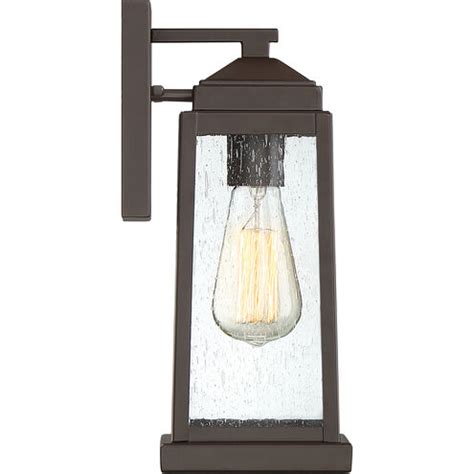 Quoizel Rnl8405wt Ravenel 1 Light 13 Inch Western Bronze Outdoor Wall