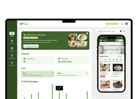 Daftar Menu Aplikasi Digitalisasi Menu Restoran Untuk Meningkatkan Pendapatan