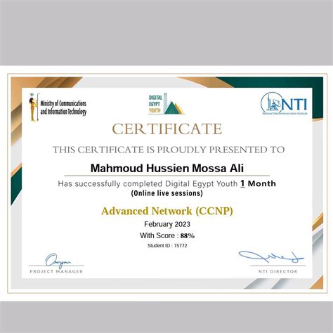 Mahmoud Hussien On Linkedin Network Cisco