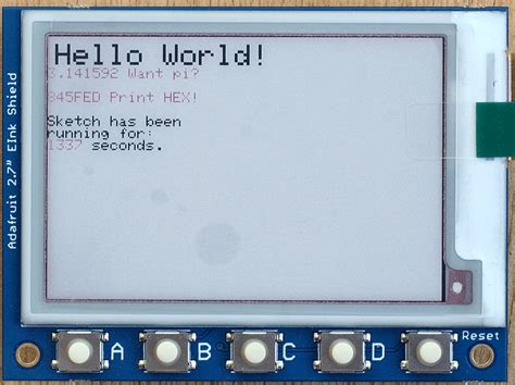 CircuitPython 行プログラミング Step eInk ePaper 電子工作の環境向上