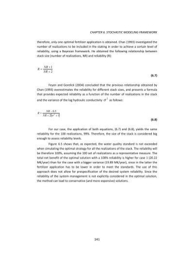 Chapter 6 Stochastic Mod