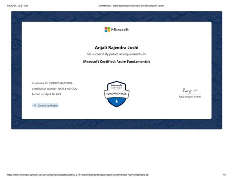Microsoft Azure Az900 Continuouslearning Cloudcomputing Anjali J