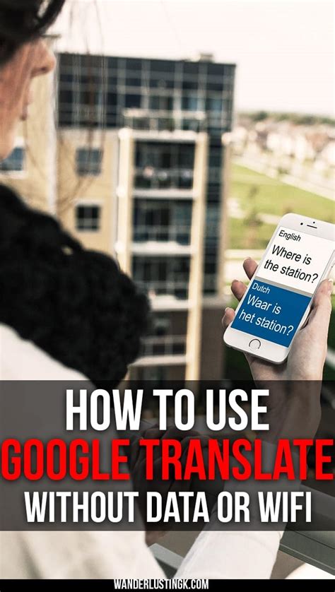 How To Use Google Translate Offline Without Wifi Or Data
