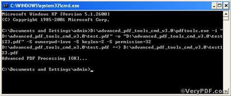 Set The Permission Of Extracting Text From A Pdf File Using Command