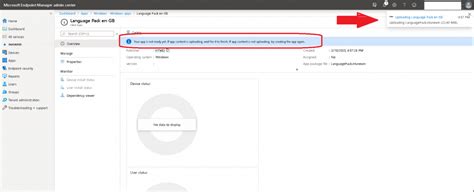 how to deploy windows app win32 using intune language pack how to