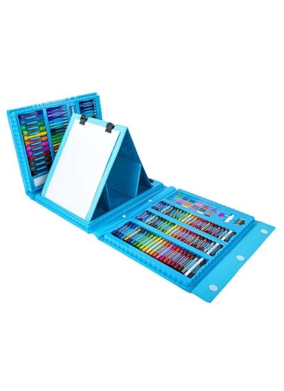 Набор юного художника 208 предметов Тигренок для рисования и творчества мольберт ПИФАГОР