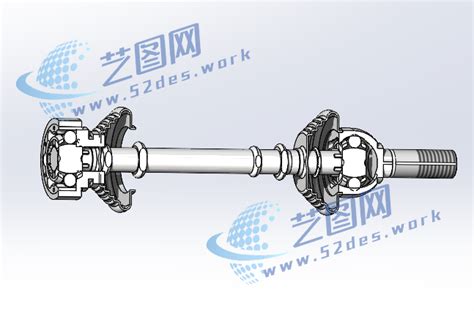 球笼式万向节SW14版三维模型机械设计说明书CAD图纸C20957 艺图网