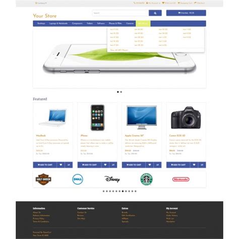 OpenCart Opencart Theme Builder Customize Opencart Colors And Fonts