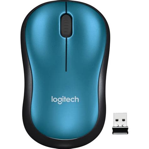 Logitech M185 Wireless Mouse Blue OPEN BOX HDEtron Com