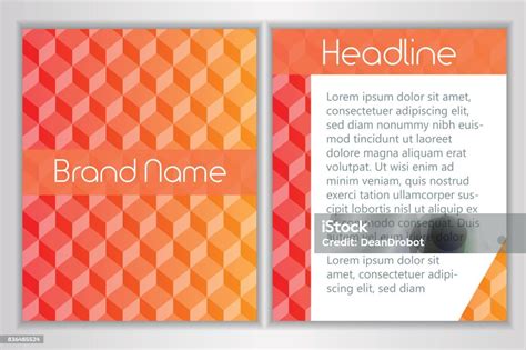 현대 다채로운 추상적인 배경 디자인으로 브랜드 아이덴티티 템플릿 브랜드 이름 및 제목에 대 한 장소입니다 벡터 일러스트 레이 션