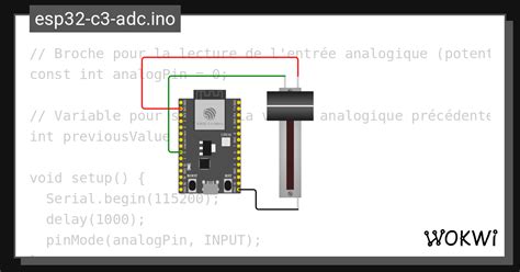 Adc Potentiométre Wokwi Esp32 Stm32 Arduino Simulator