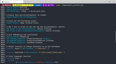 Editor Inside Powershellwindows Terminal • Tblog