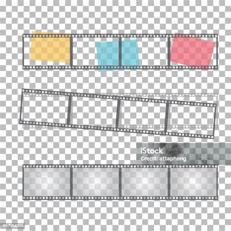 빈 필름 프레임 재고 일러스트입니다 프레임 필름 벡터 일러스트 레이 션의 이미지 사진 예술 및 공예제품에 대한 스톡 벡터 아트 및 기타 이미지 사진 예술 및 공예제품