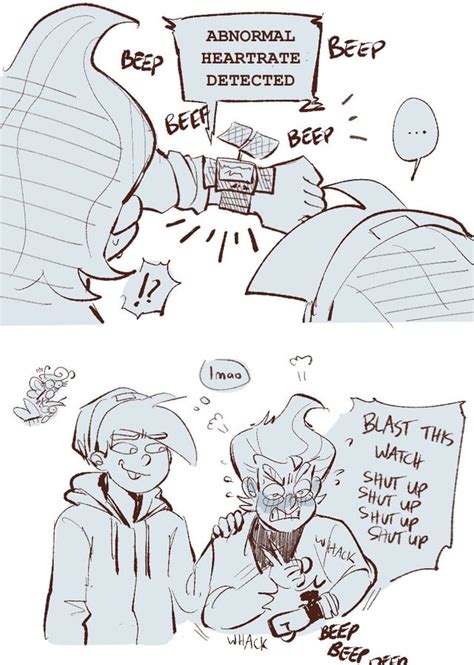 Jimmy Neutron X Timmy Turner Jumpscare Art By Izbubbles R 196