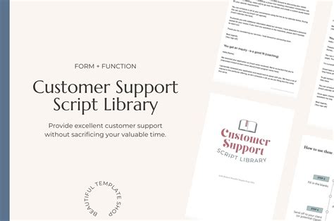 Customer Support Script Library Simple Bundle 2023 Beautiful Template Shop