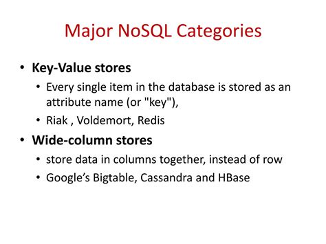 What Is Nosql And Cap Theorem Pptx Databases Computer Software