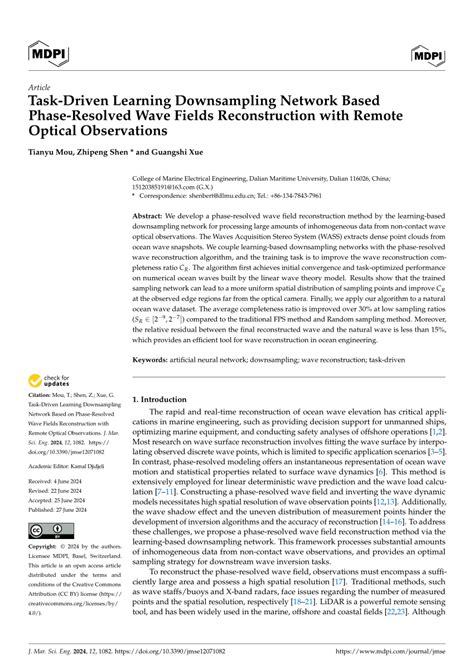 Pdf Task Driven Learning Downsampling Network Based Phase Resolved
