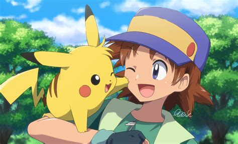 Pikachu Ritchie And Sparky Pokemon Drawn By Oooise Danbooru