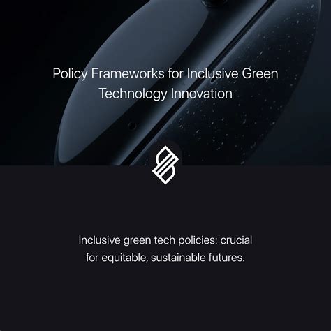 Policy Frameworks For Inclusive Green Technology Innovation → Scenario