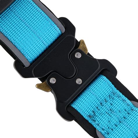 Personalised Embroidered Tactical Dog Collar Custom Pet Collars