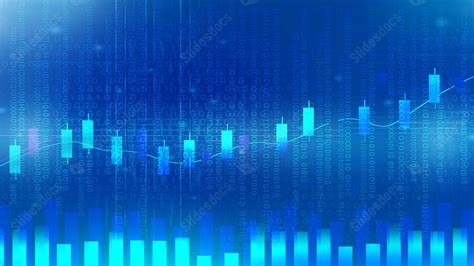 Digital Technology Light Blue Technology Gradient Powerpoint Background