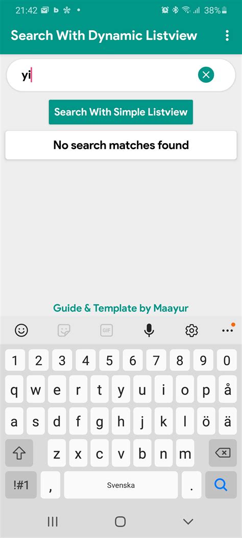 Custom Search Bar With Simple And Dynamic Listview Guide Page 3