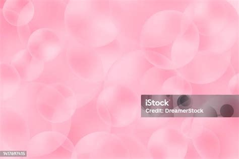 보케 핑크 버블 패턴 추상적 배경 현대 배경 화면 발렌타인 배너 벡터 일러스트 레이 션 공중에 대한 스톡 벡터 아트 및 기타 이미지 Istock