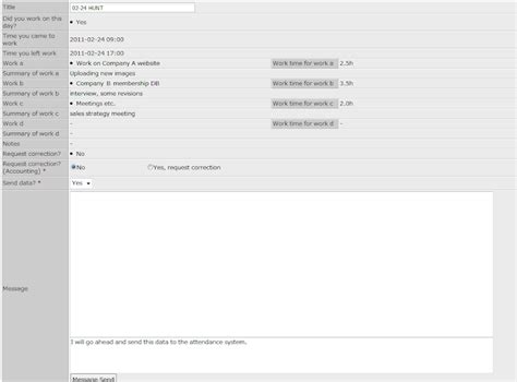 Workflow Sample Integrating The Employee Daily Report With Your Enterprise System
