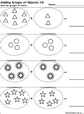 Addition Printout Adding Groups Of Objects Worksheet Printout Worksheets Library