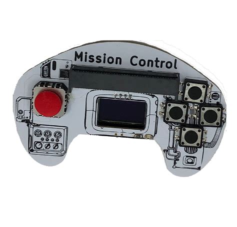 Stand Alone Game Controller For Microbit With Oled Joystick And 4