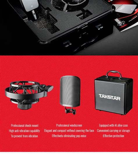 TAKSTAR TAK55 professional recording microphone - Guangdong Takstar ...