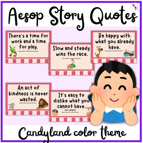 Aesops Fables Themed Classroom Decor With Quotes And Flashcards Etsy