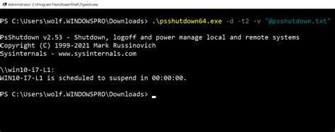 Sleep Computer Remotely From The Command Line 4sysops
