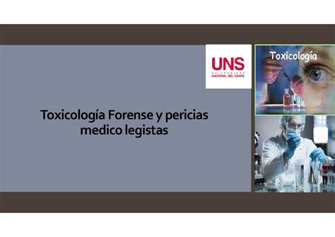 Toxicología Forense Análisis Y Pericias En Casos Criminales Crim 7